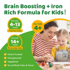 Boost kids' energy with iron gummies