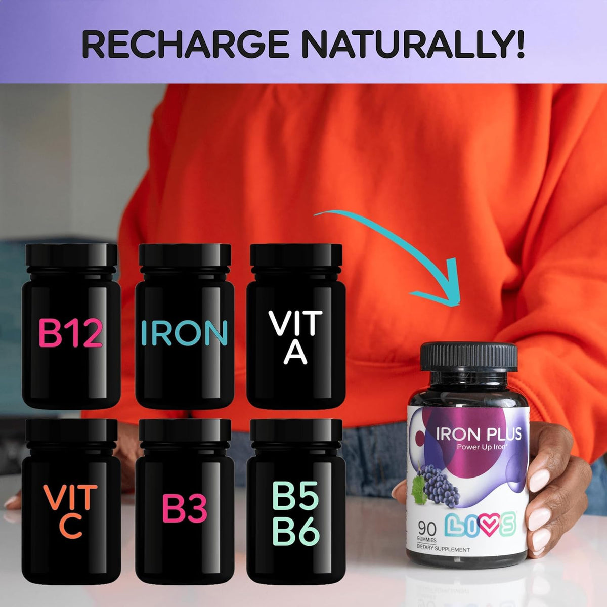 boost kids' energy with iron gummies