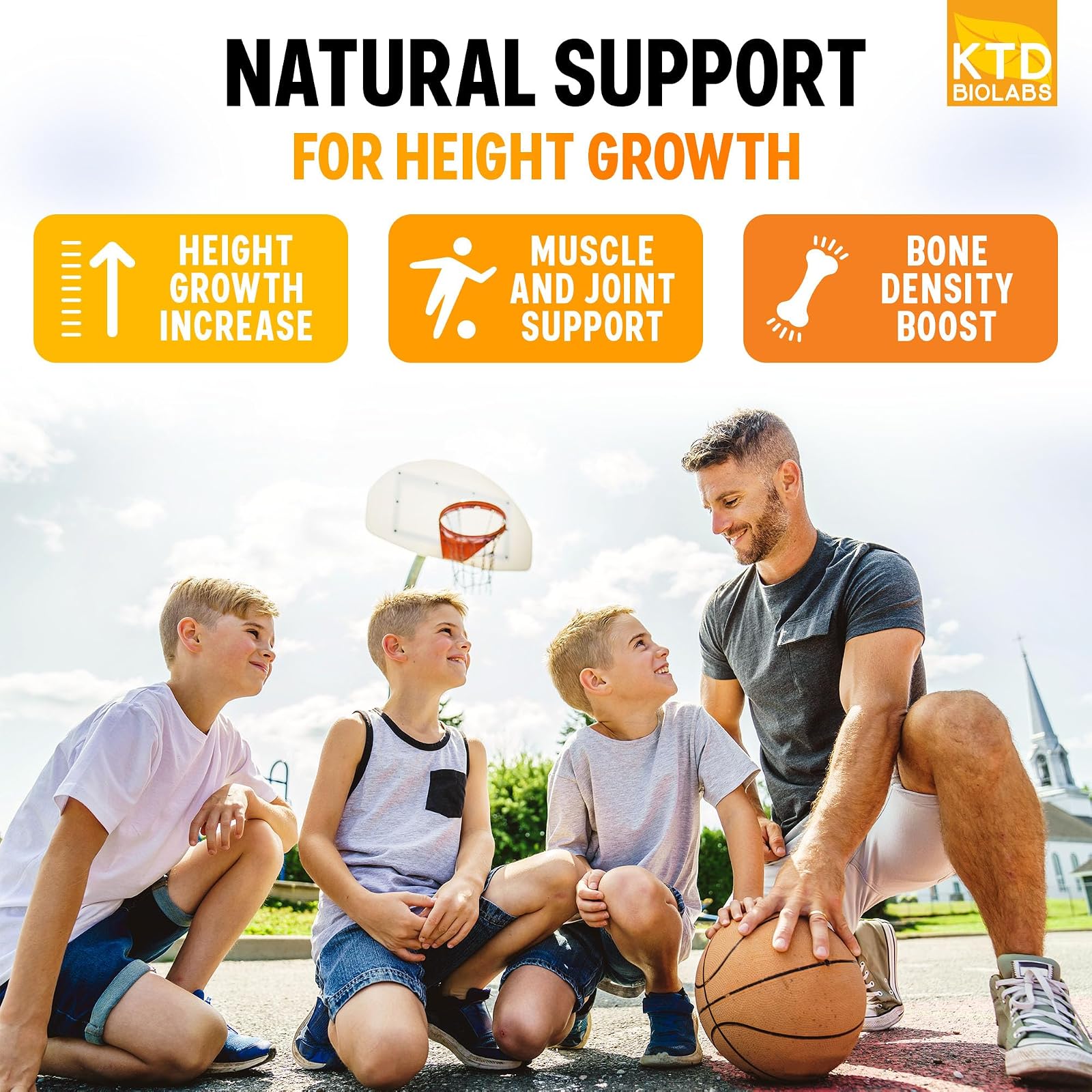 boost kids height with vitamins