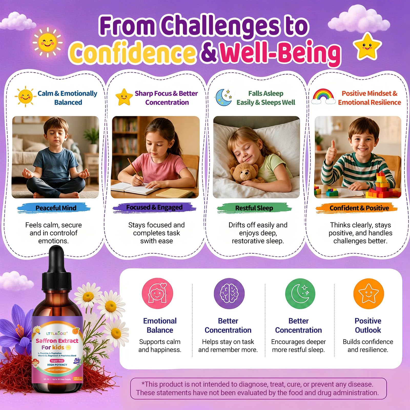 boost kids immunity with saffron