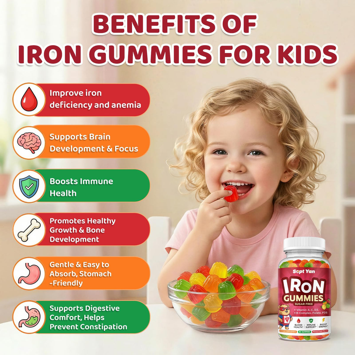 Boost kids' iron levels easily
