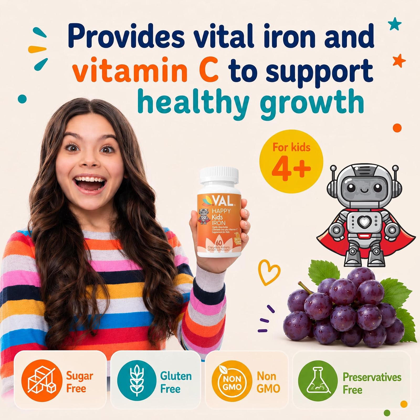 boost kids' iron levels naturally