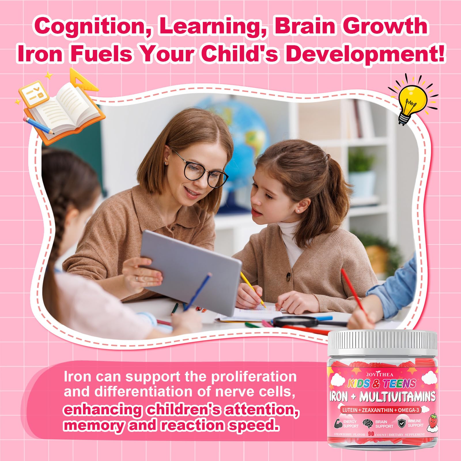 Boost kids' iron levels naturally