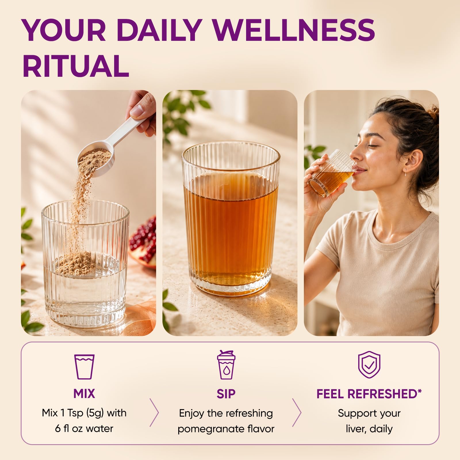 Boost liver function with pomegranate