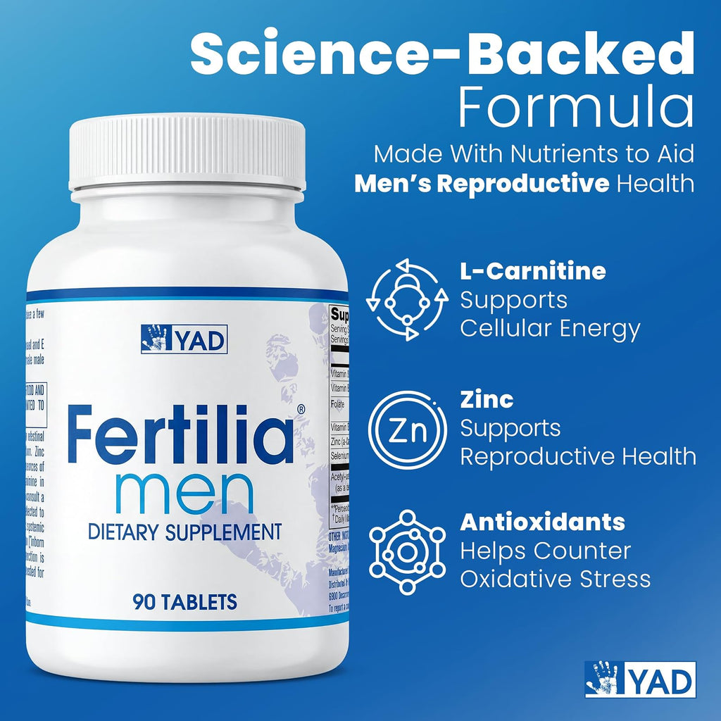 Boost male fertility with vitamins