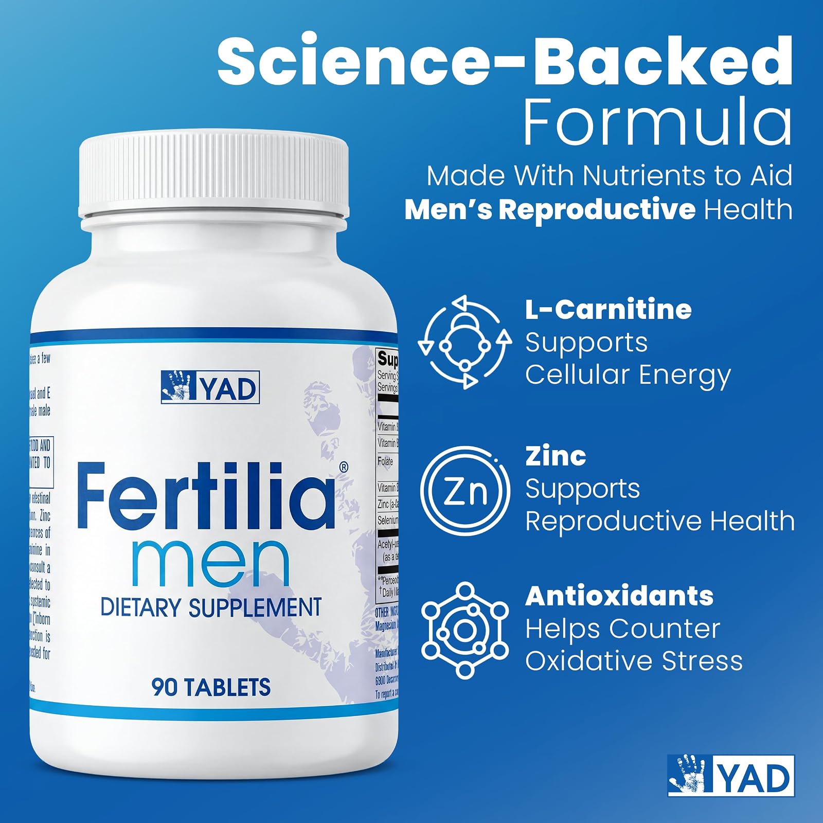 Boost male fertility with vitamins