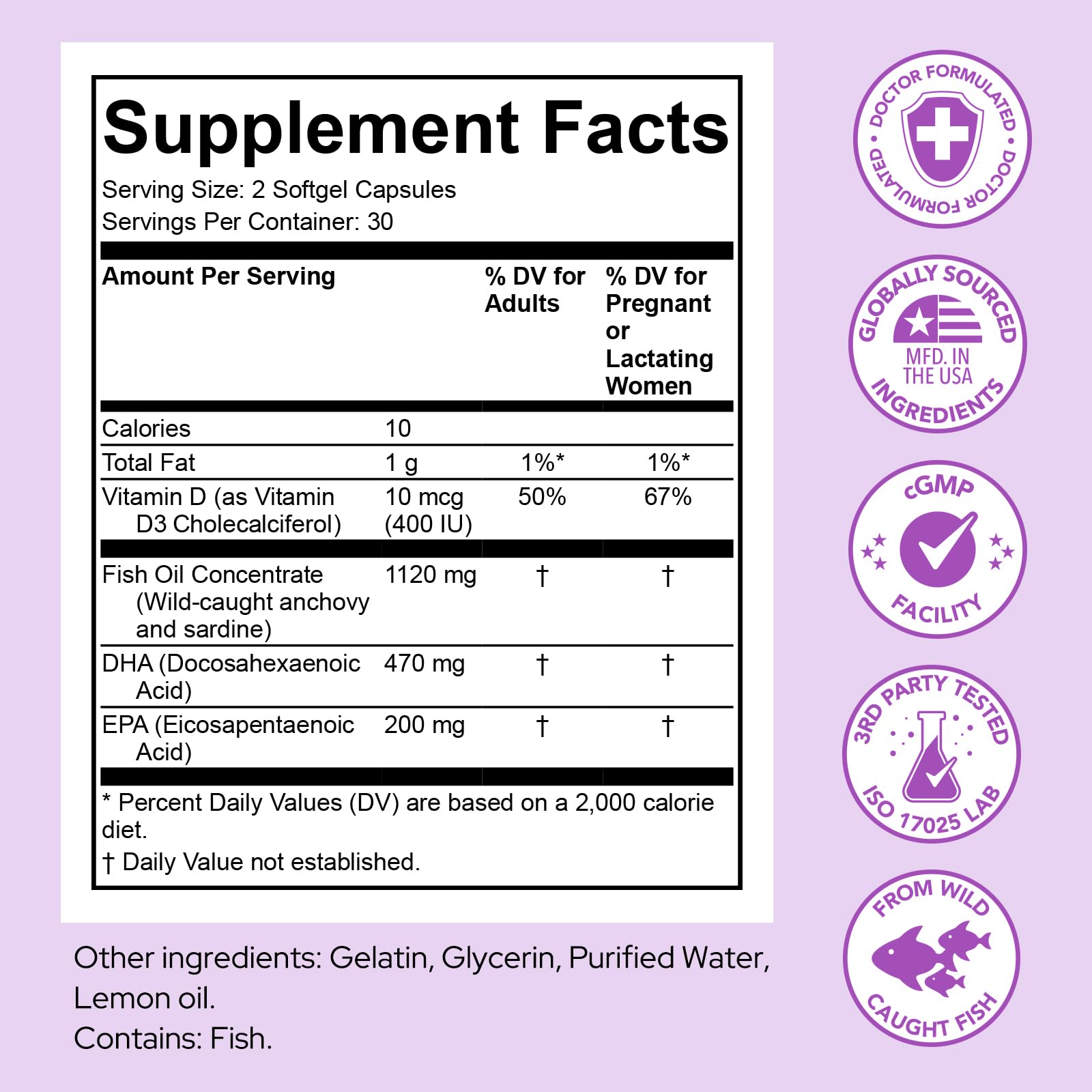 Boost maternal health with DHA
