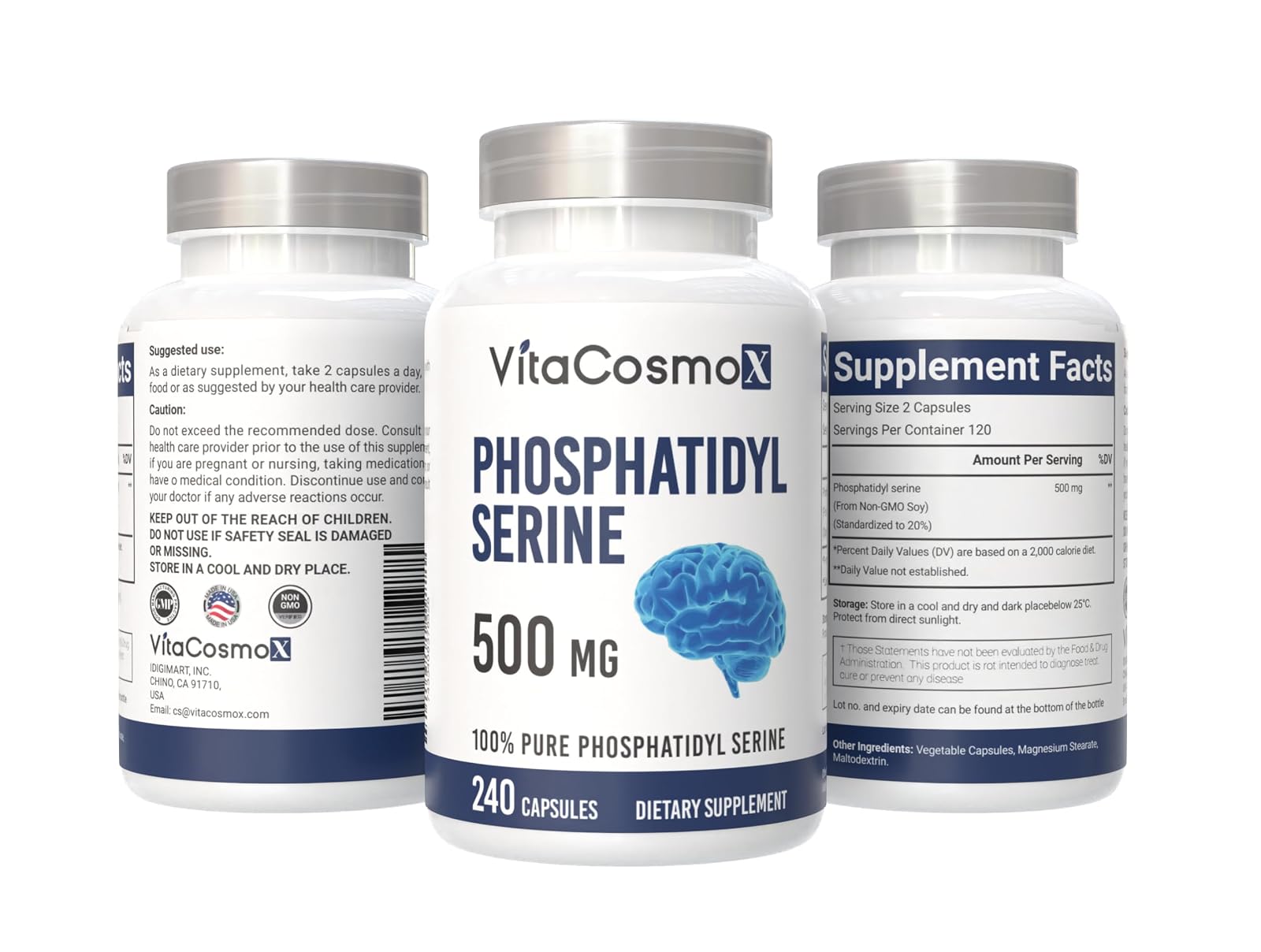 Boost memory and focus vitamins