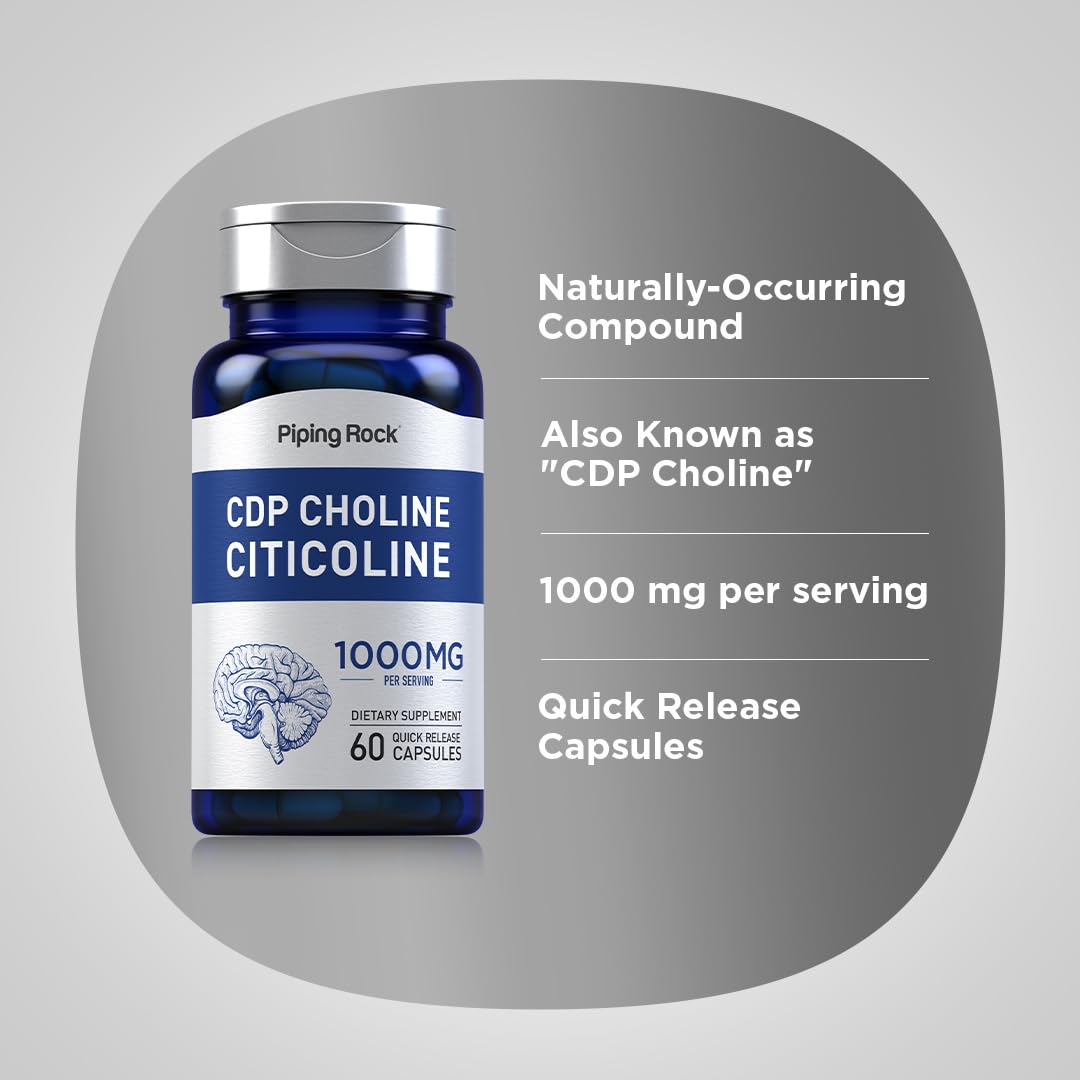 Boost memory with CDP choline capsules