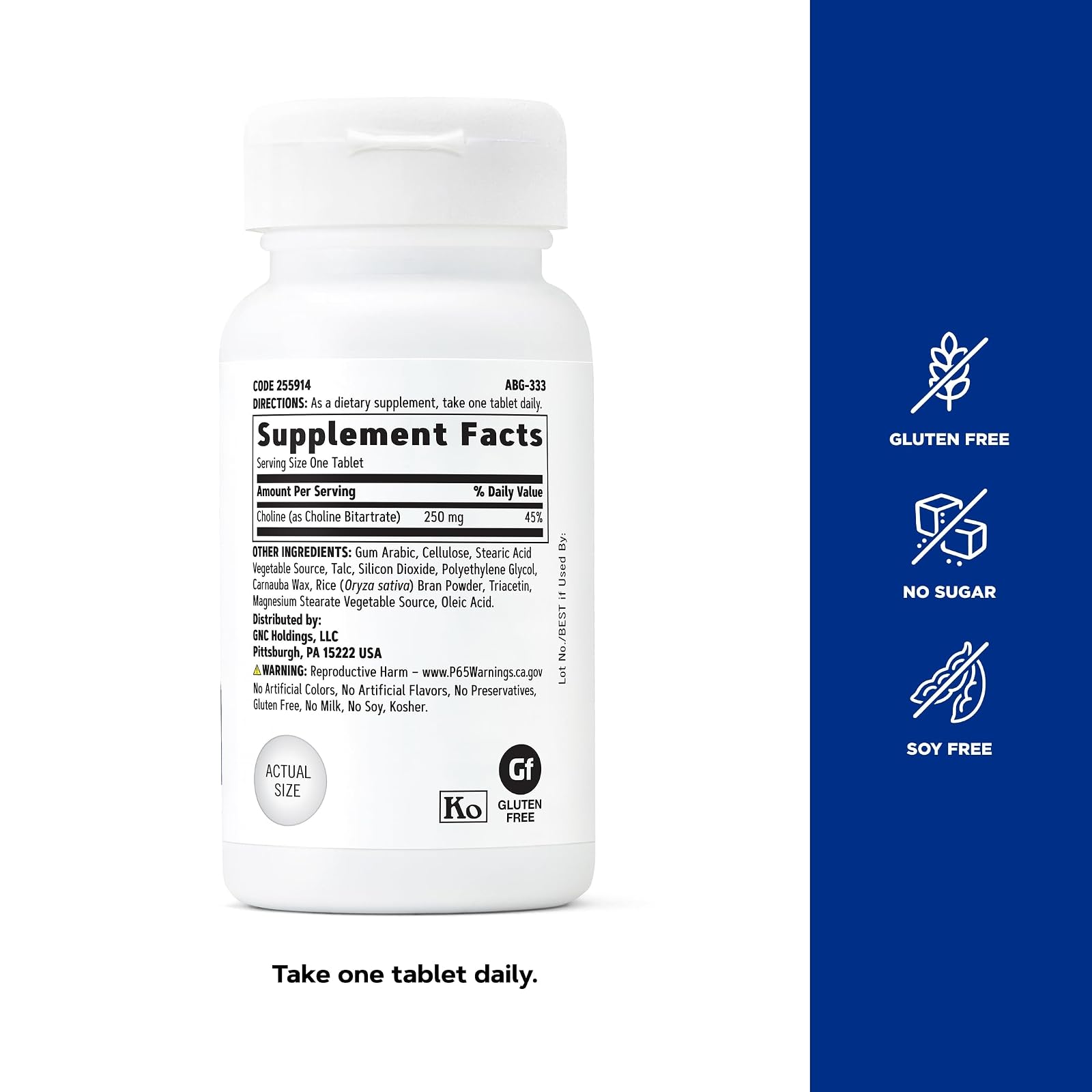 Boost memory with GNC Choline