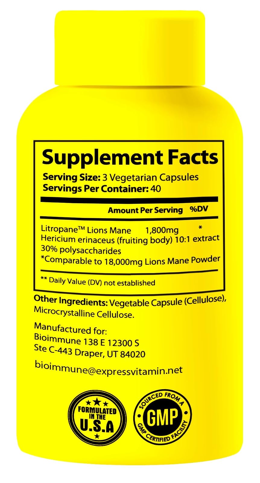 boost memory with lion's mane extract