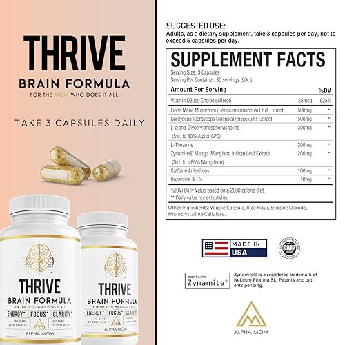 Boost memory with Thrive Brain Formula