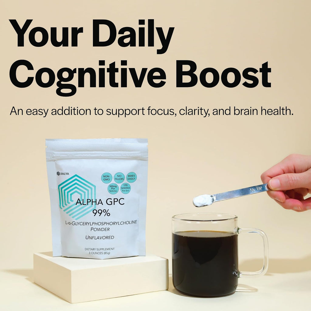 Boost mental clarity with Alpha GPC
