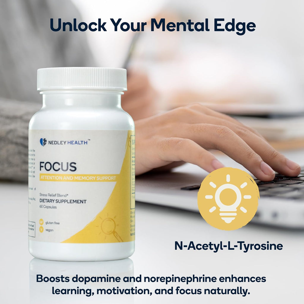 Boost mental clarity with Focus supplement