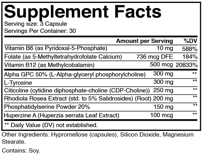 Boost mental clarity with multivitamins