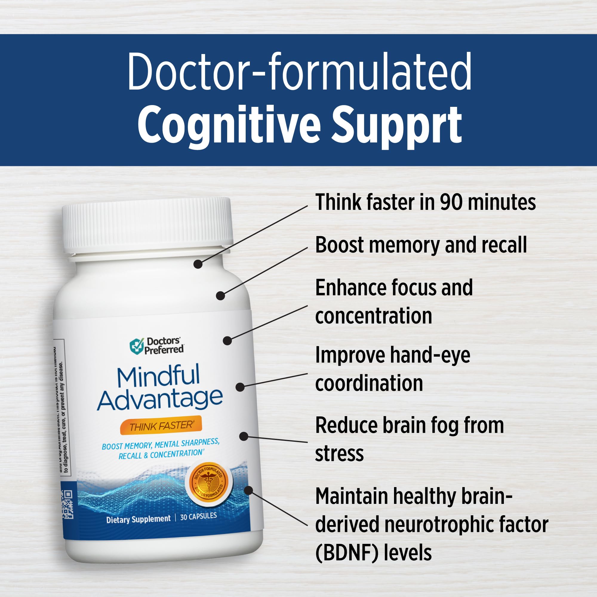 boost mental sharpness blended vitamin & mineral supplements