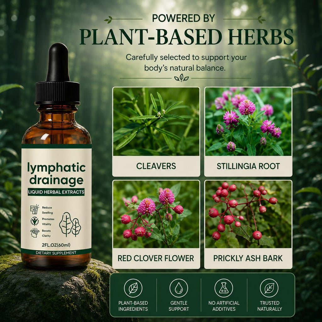boost metabolism lymphatic drainage drops