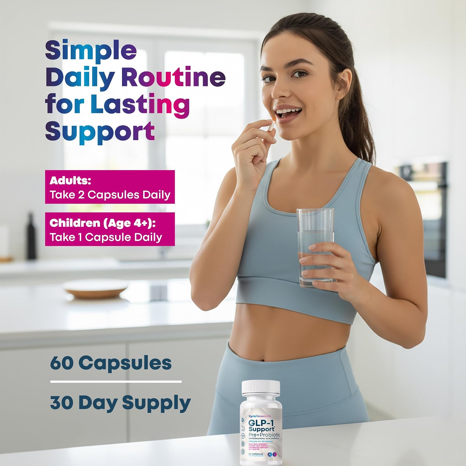 boost metabolism using GLP-1 probiotics