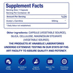 Boost metabolism with Acetyl L-Carnitine