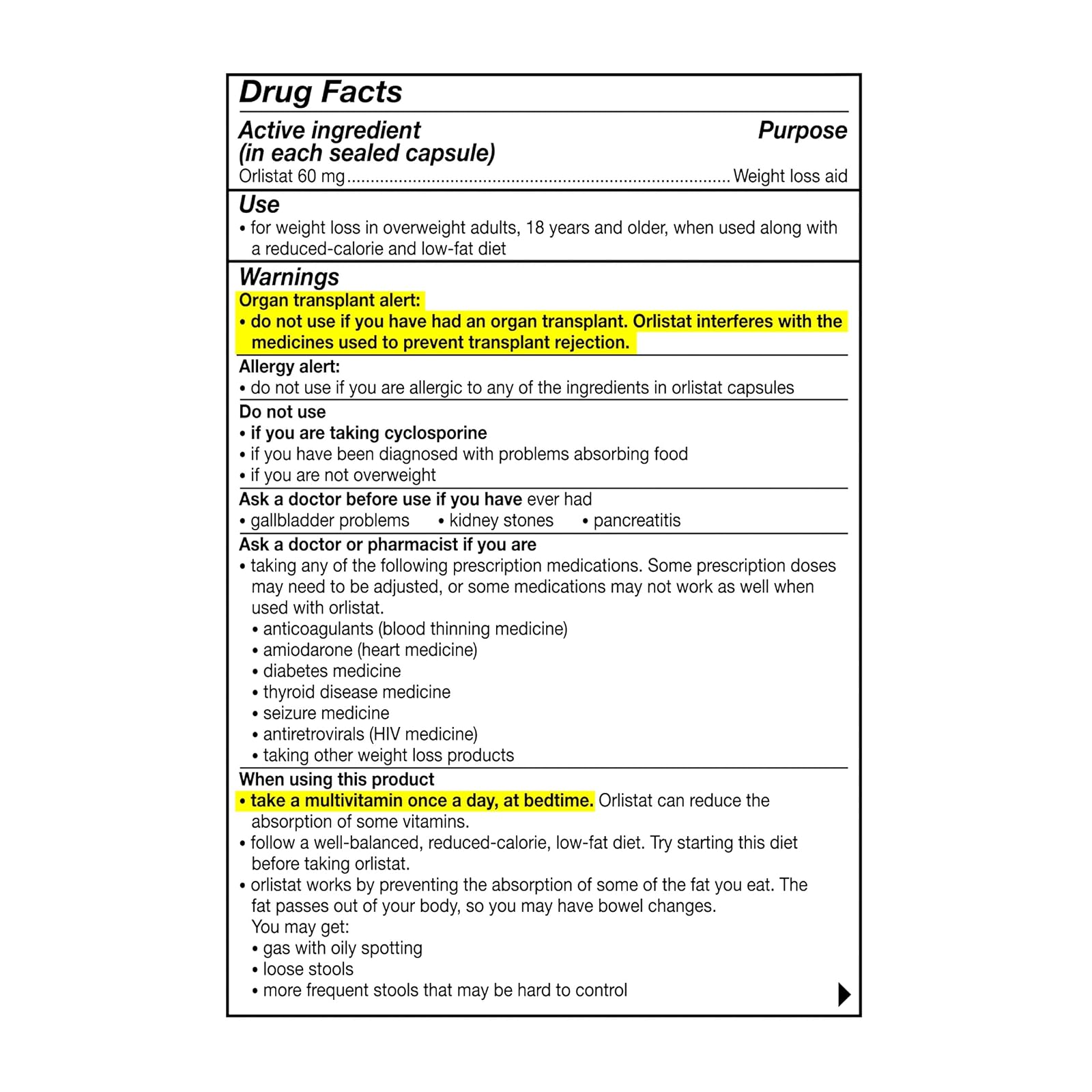 boost metabolism with alli weight loss