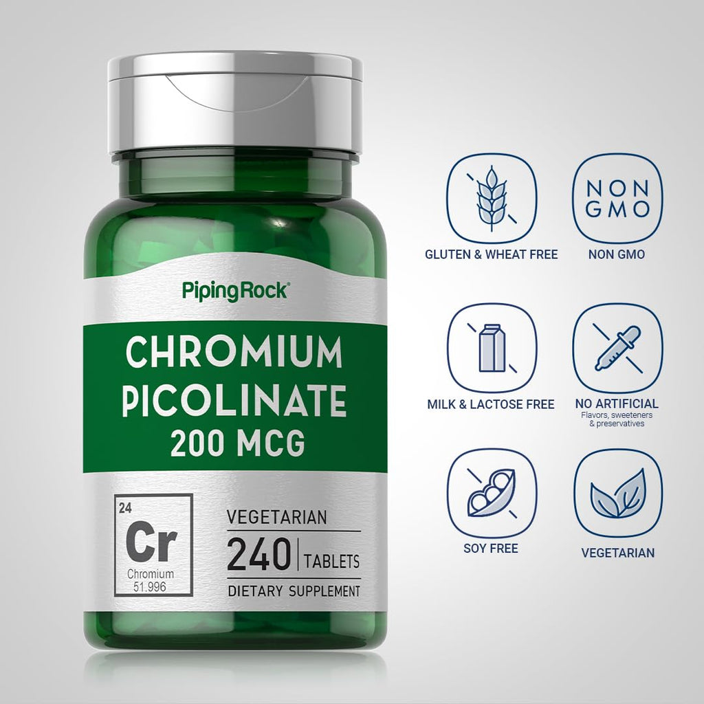 Boost metabolism with chromium supplement