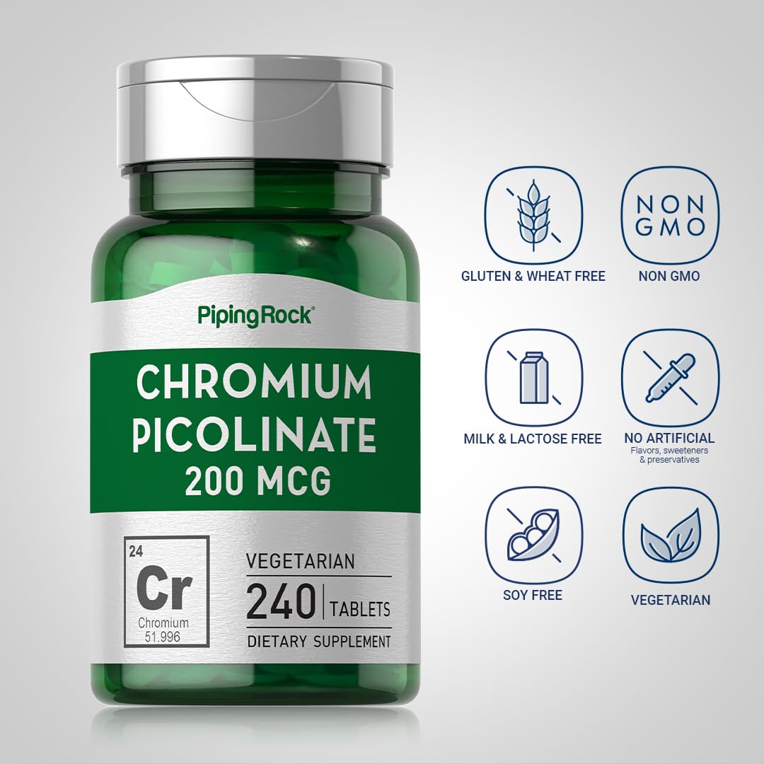 Boost metabolism with chromium supplement
