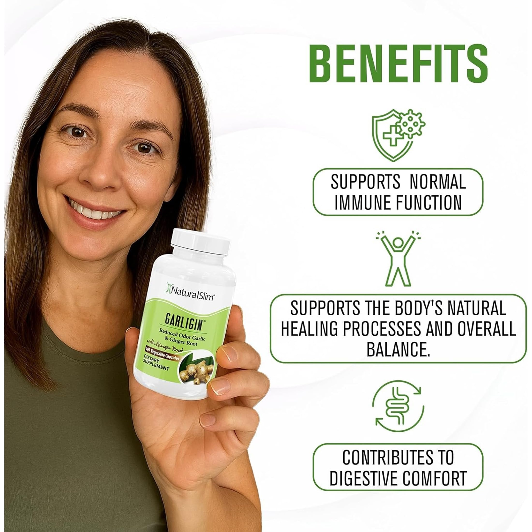 boost metabolism with garlic capsules