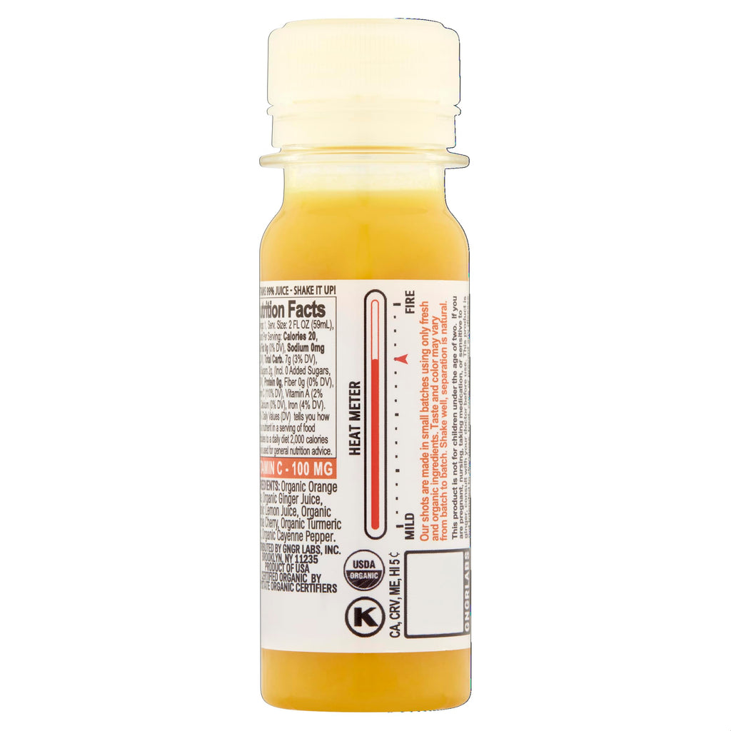 boost metabolism with ginger shot
