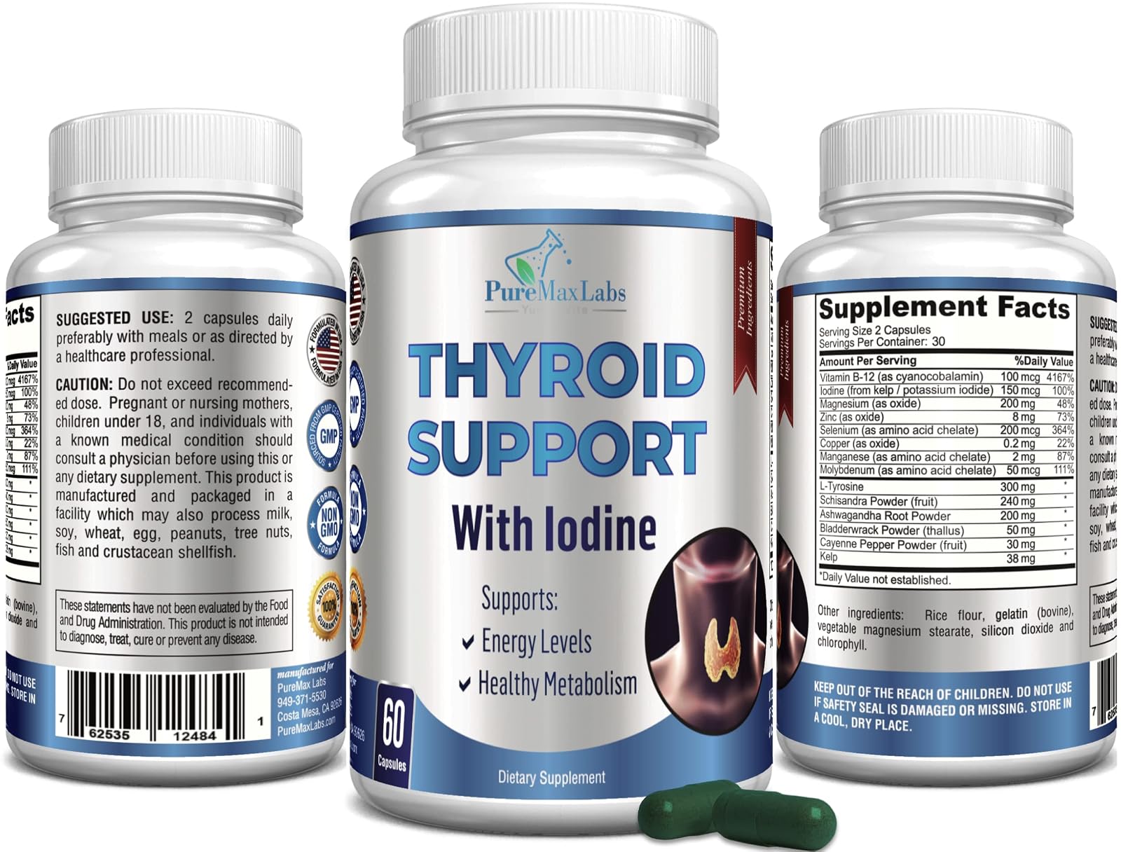 boost metabolism with iodine capsules