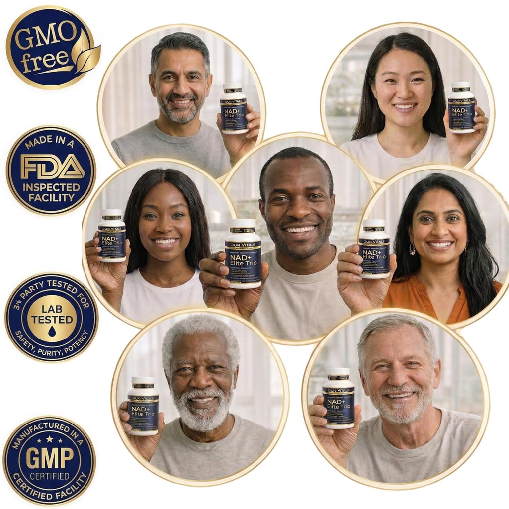 Boost metabolism with NAD+ capsules