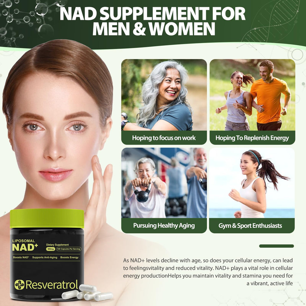 Boost metabolism with NAD+ supplement