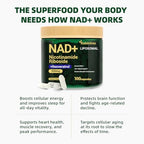 Boost metabolism with NAD+ supplement
