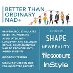 Boost metabolism with NAD+ supplement
