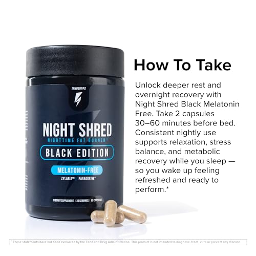 Boost metabolism with Night Shred fat burner