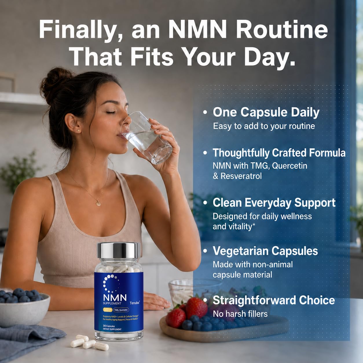 Boost metabolism with NMN capsules