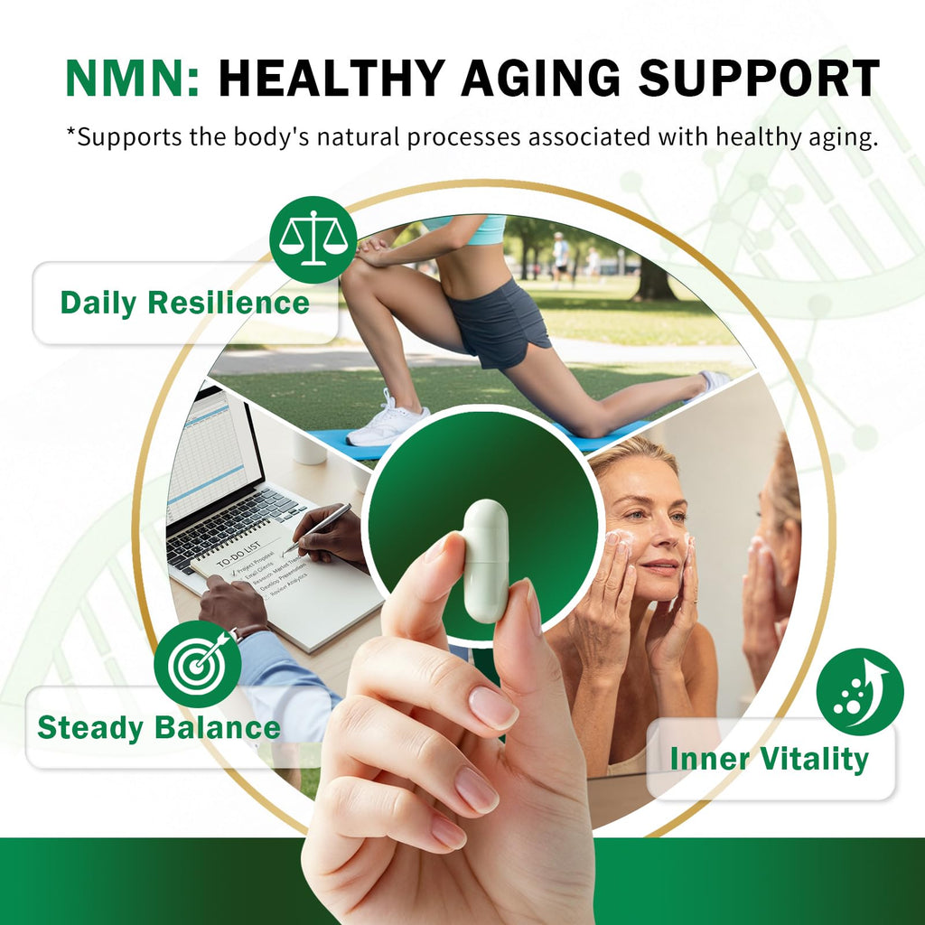 Boost metabolism with NMN capsules