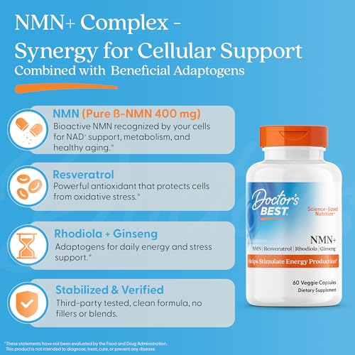 boost metabolism with NMN+ Complex