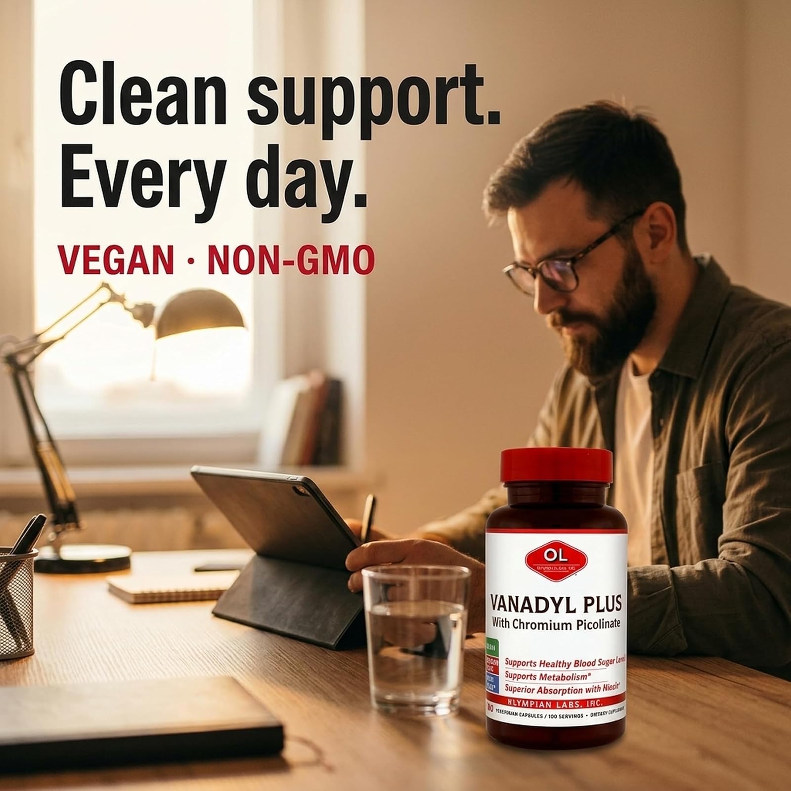 Boost metabolism with Vanadyl Plus