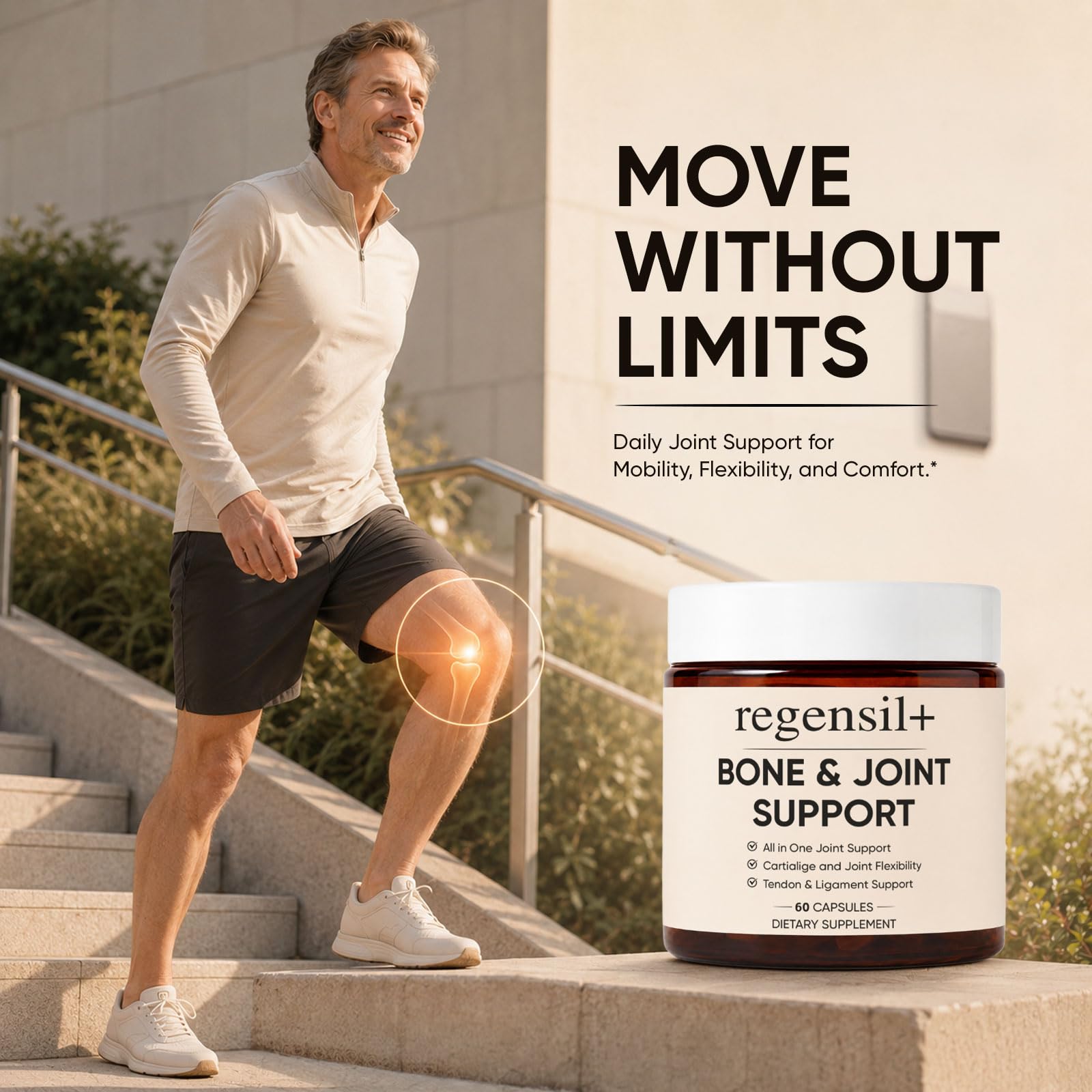 Boost mobility with collagen capsules