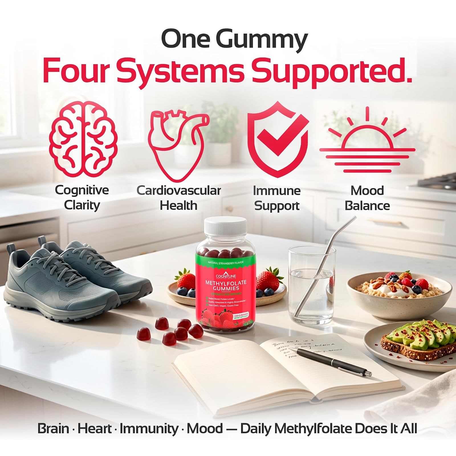 boost mood with CogniTune Methylfolate