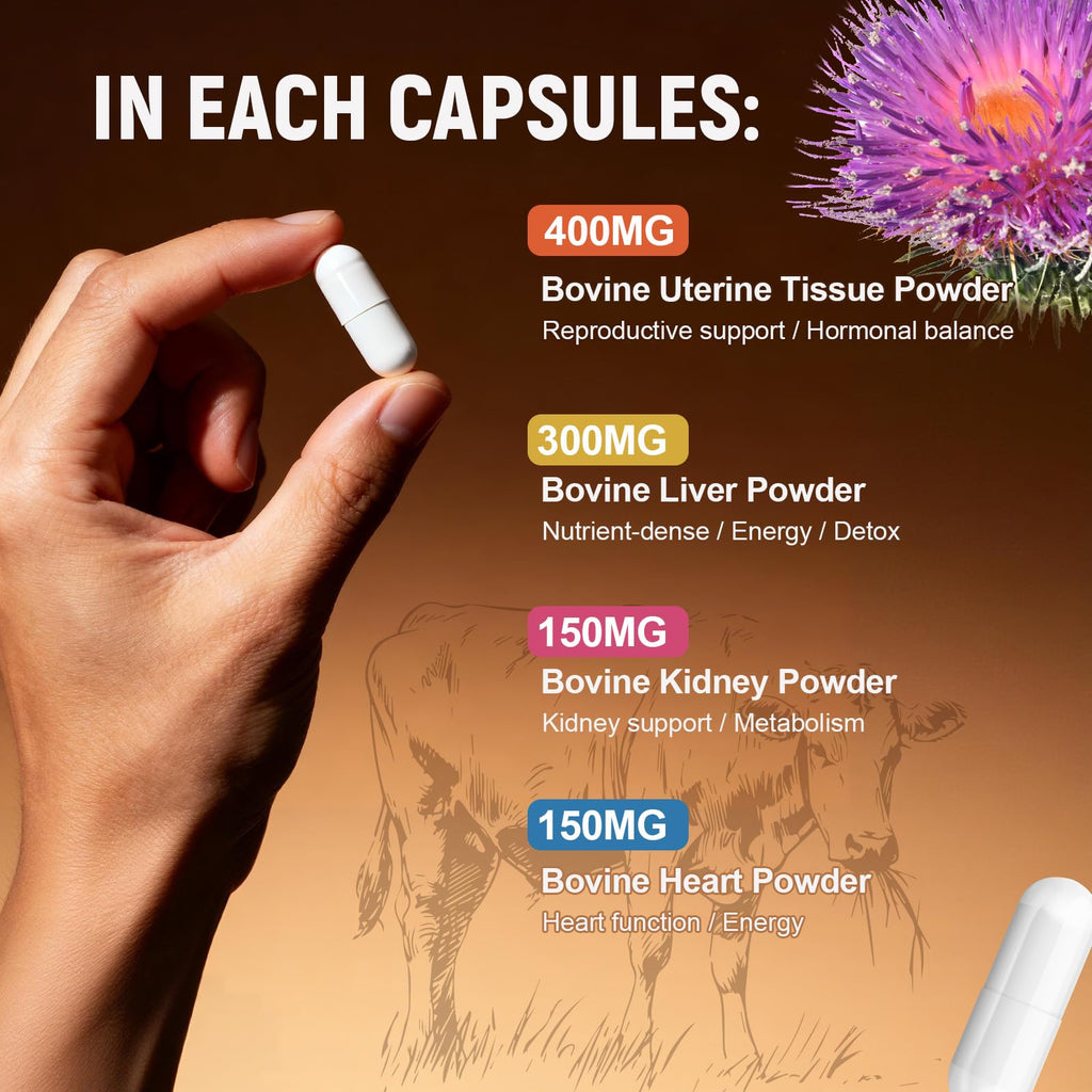 boost nails with beef liver capsules