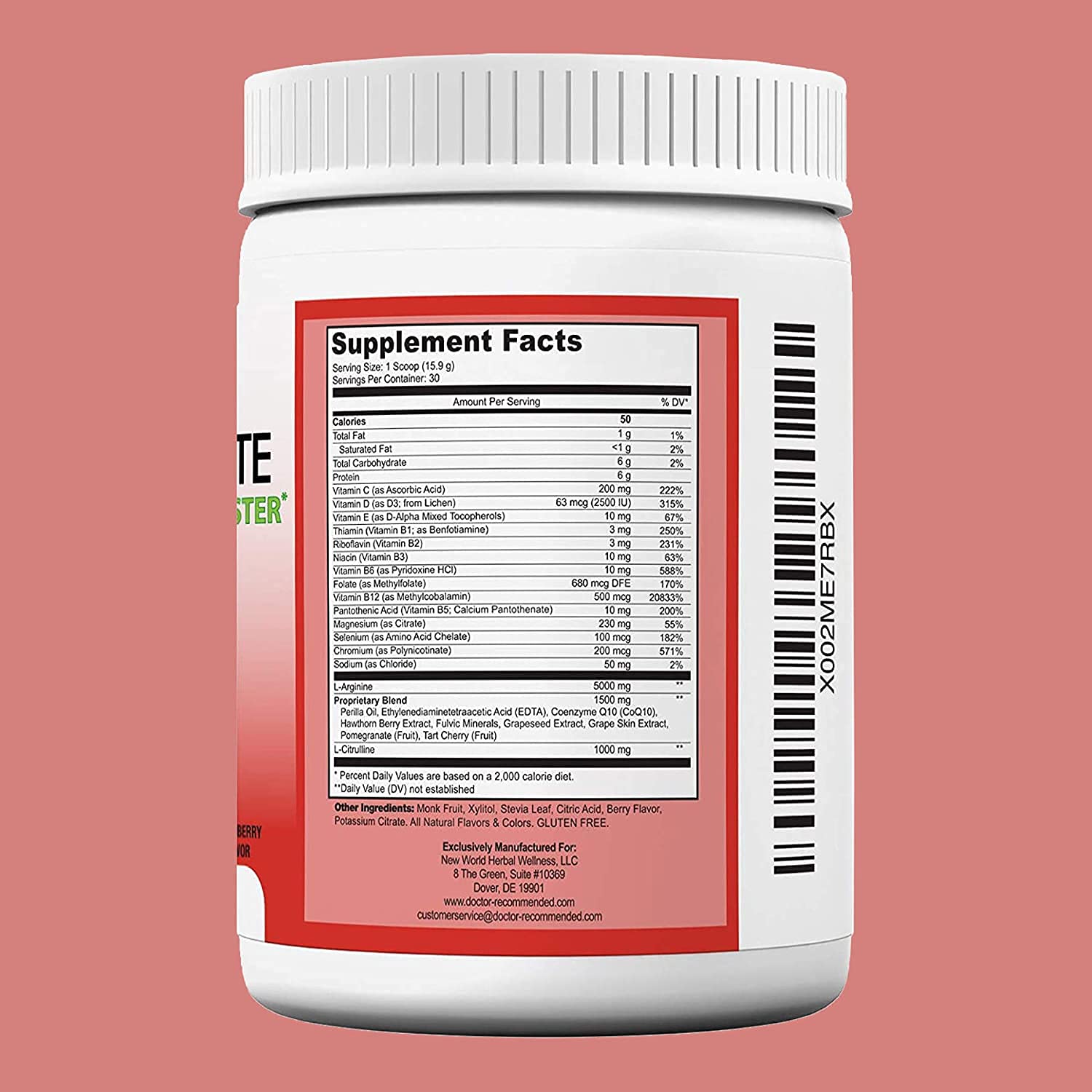 boost nitric oxide with l-arginine