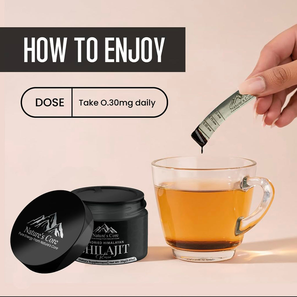boost overall health with shilajit