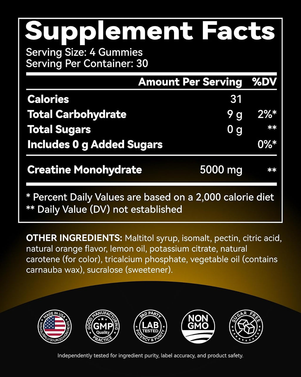Boost performance with creatine gummies