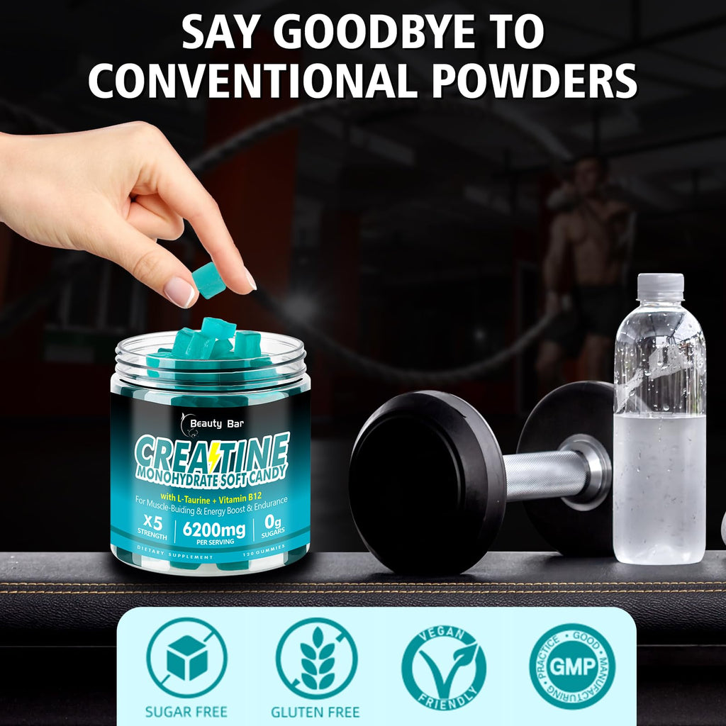 Boost performance with creatine gummies