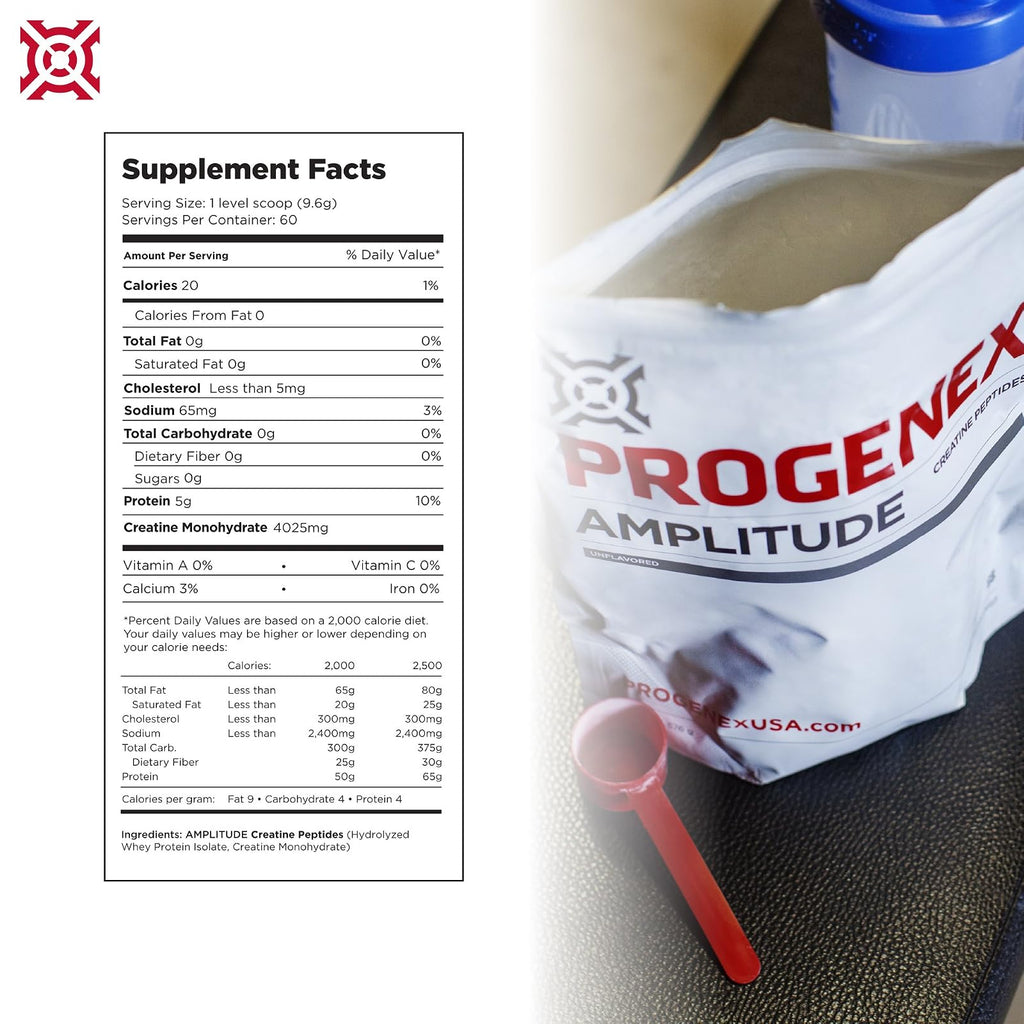 Boost performance with Progenex creatine