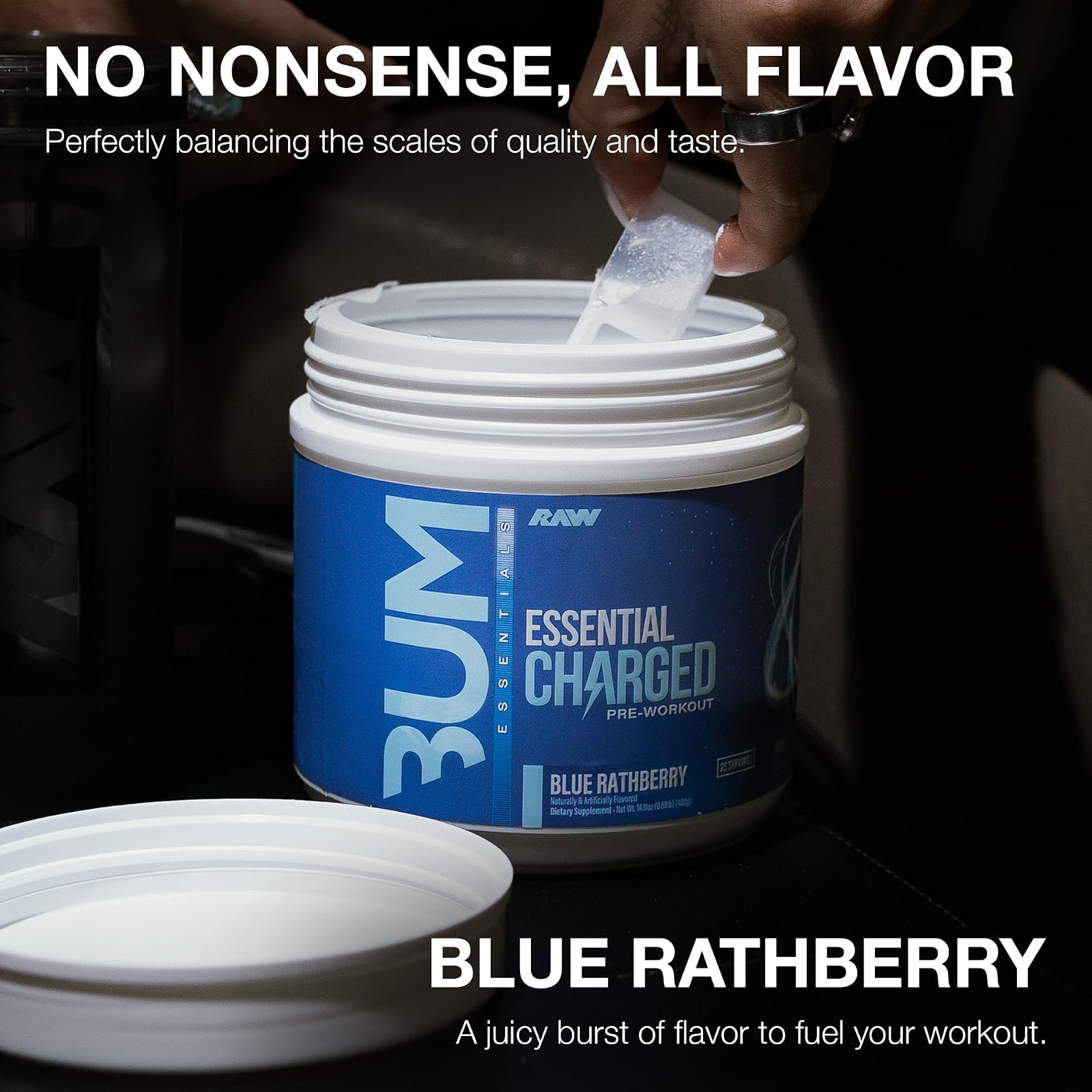 Boost performance with RAW pre-workout