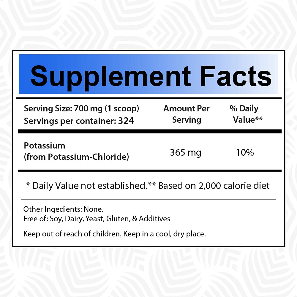 boost potassium intake with powder
