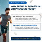 Boost potassium levels with Cheers capsules