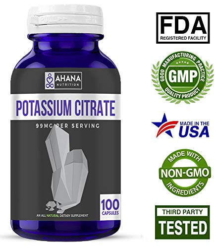 Boost potassium levels with citrate capsules